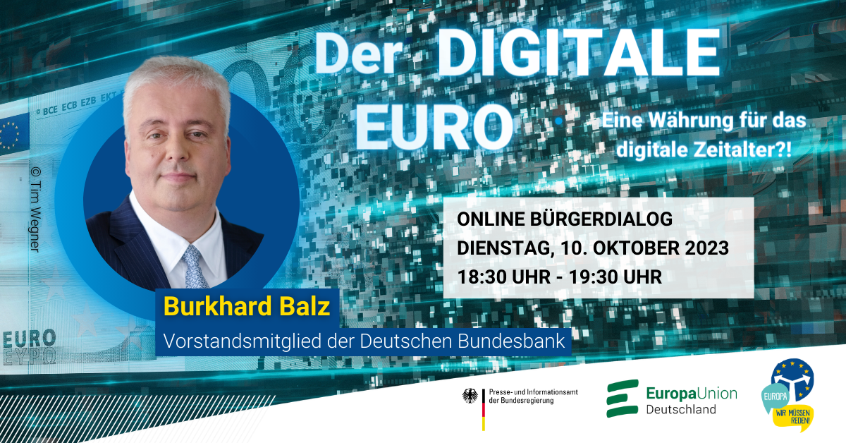 Online-Bürgerdialog „Der Digitale Euro – Eine Währung für das digitale ...